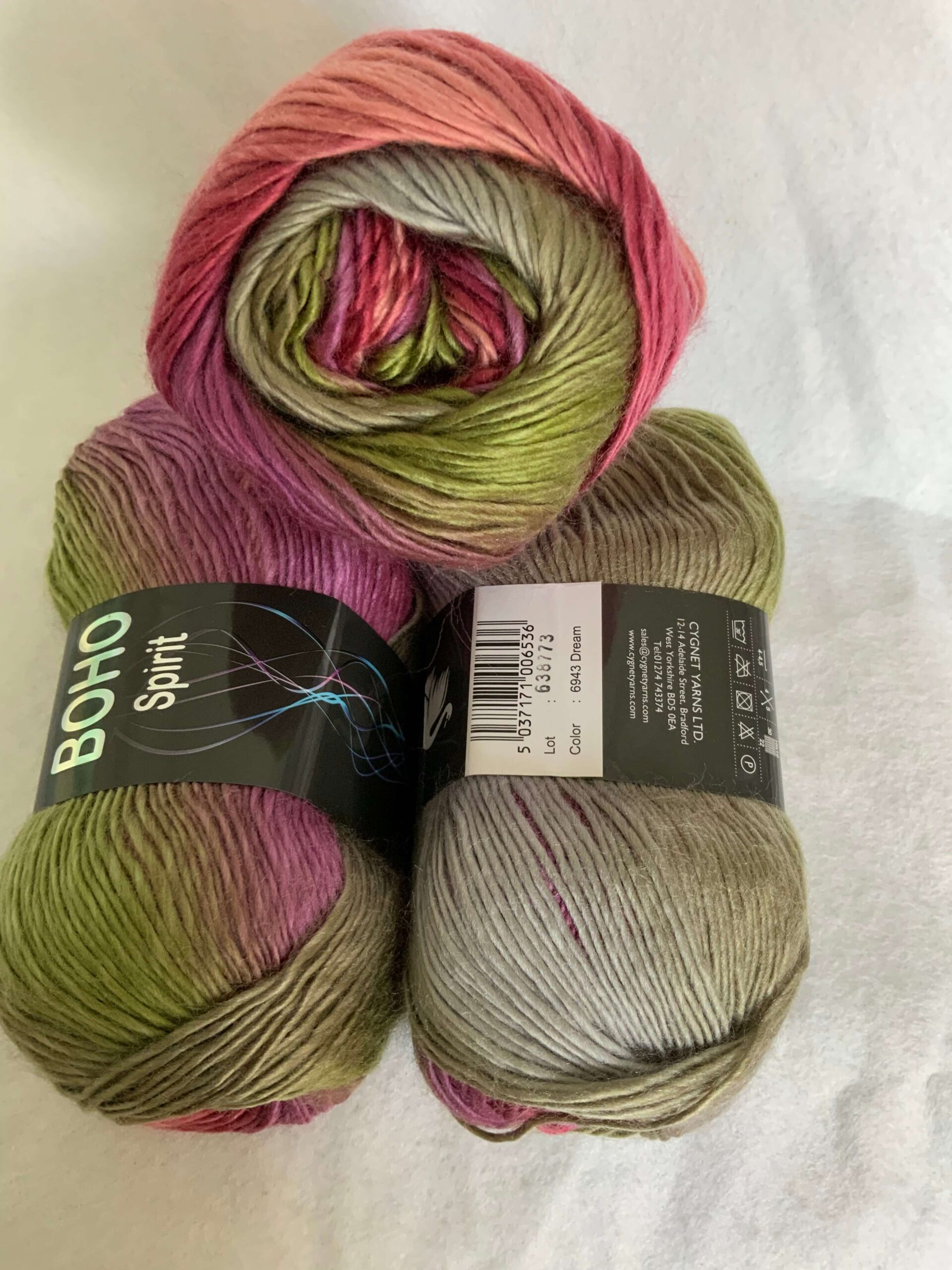 Cygnet Boho Spirit Dk/Aran Shade Dream - Mandys Knit Pix