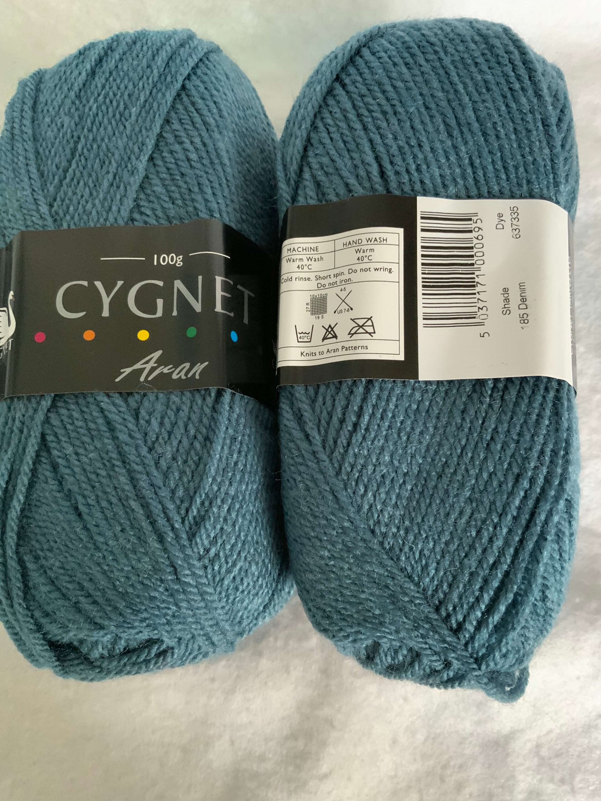 Cygnet Aran Shade Denim - Mandys Knit Pix