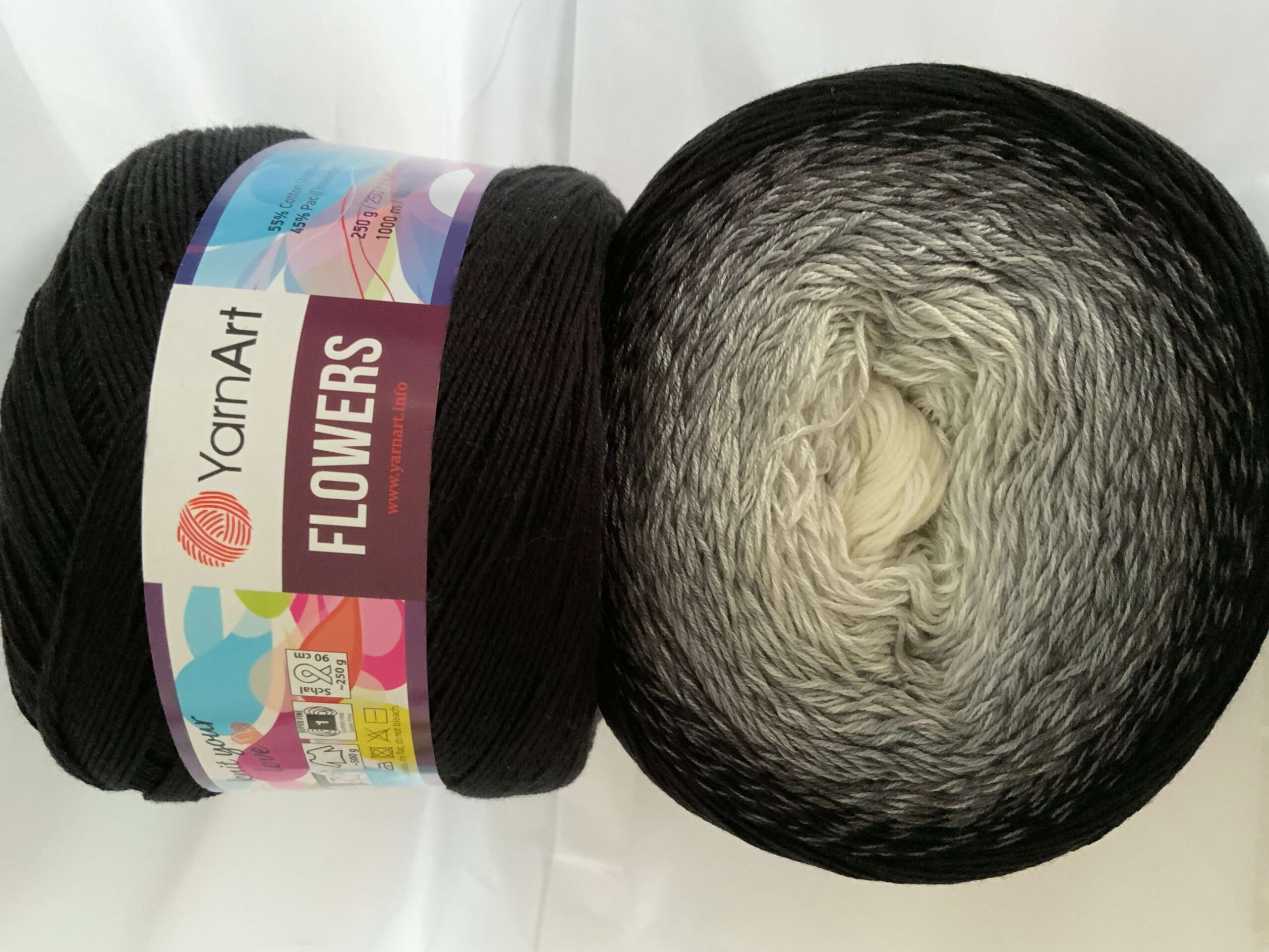 YarnArt Flowers Cake Shade 253 - Mandys Knit Pix
