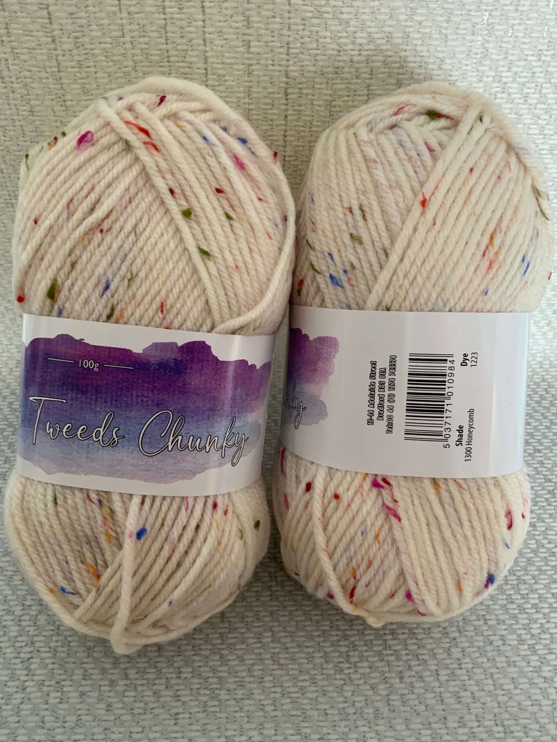 Cygnet Multi Tweeds Chunky Shade Honeycomb - Mandys Knit Pix