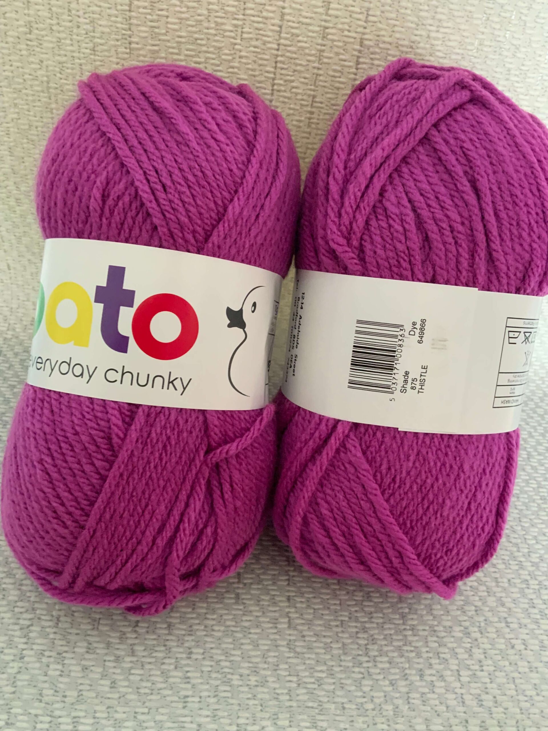 Cygnet Pato Chunky Shade Thistle - Mandys Knit Pix